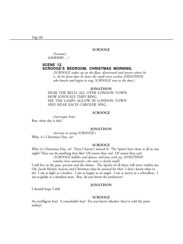 Jonathon Scene | Download Free PDF | Ebenezer Scrooge
