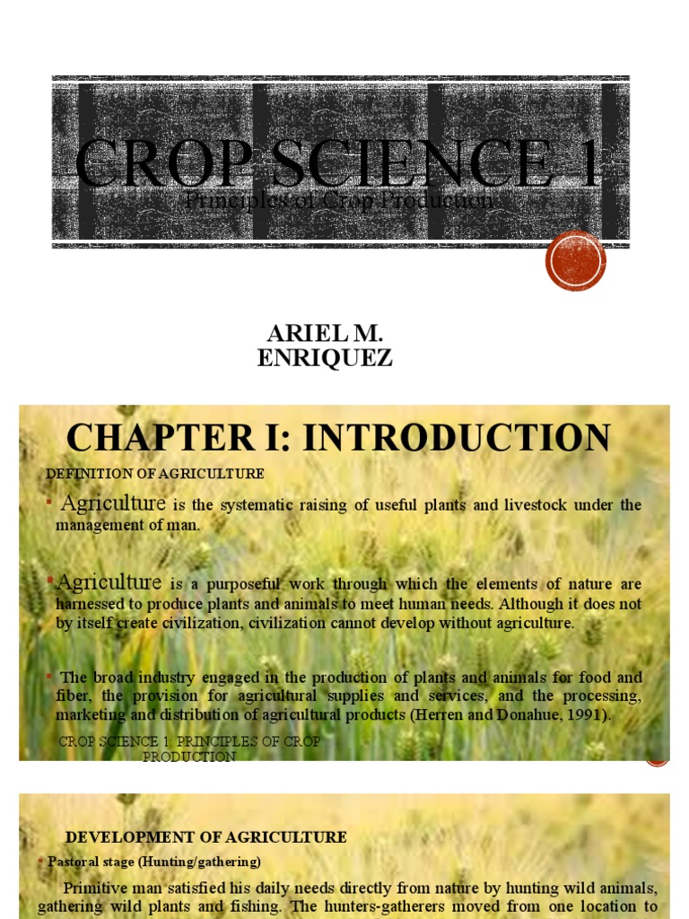 Crop Science 1 REVISED 030721 | PDF | Plants | Botany
