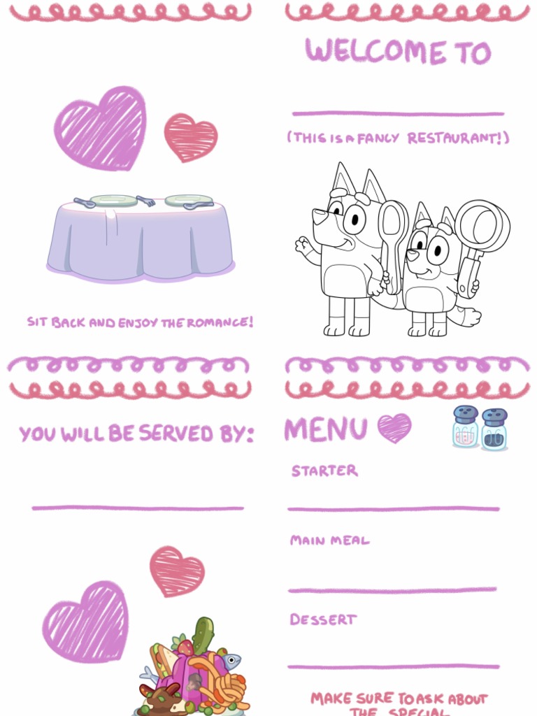 Fancy Restaurant Menu | PDF
