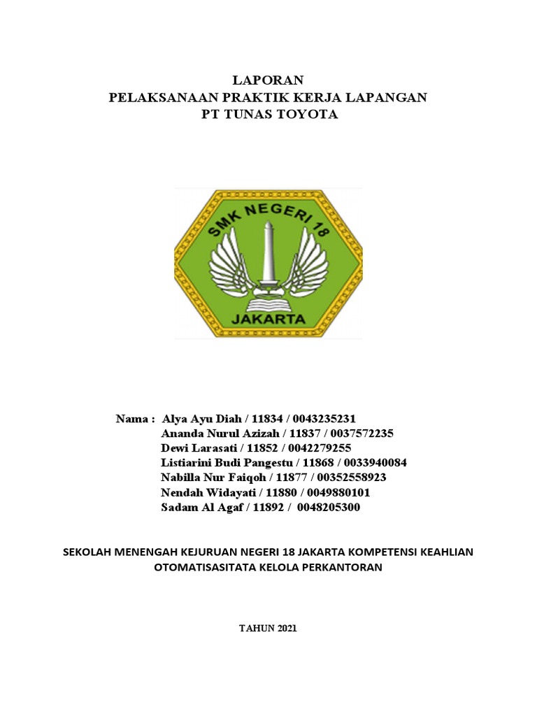 Laporan PKL | PDF