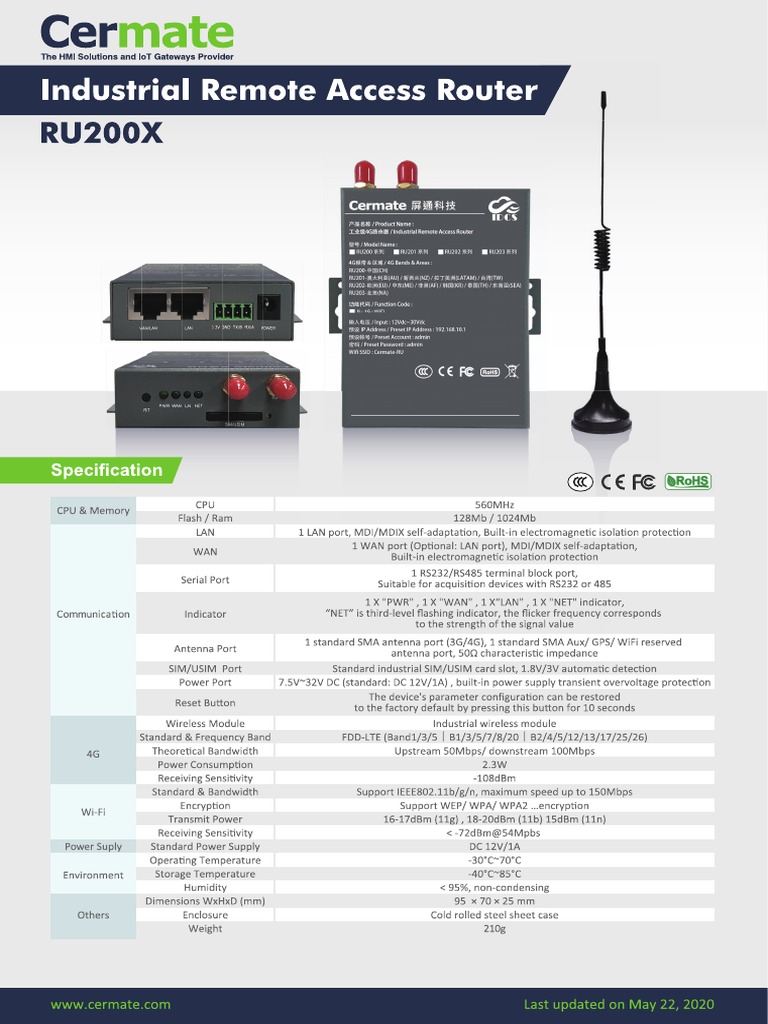 RU200 Catalog Eng 2020 | PDF