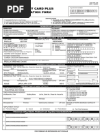 Loyalty Card Application Form | PDF | Identity Document | Banks