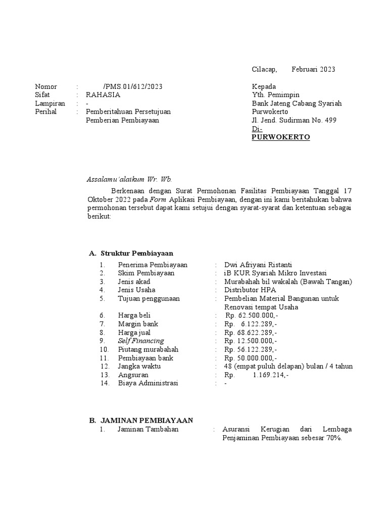 SP4 Dwi Afriyani Kcs | PDF