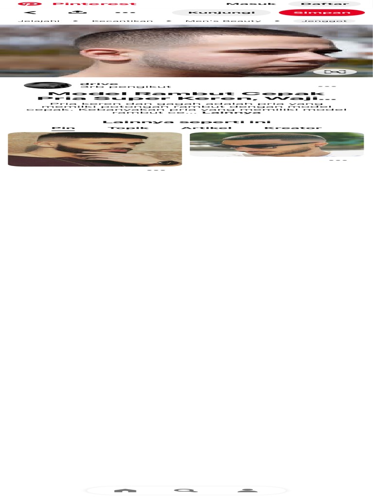 Gaya Model Rambut Cepak Army Men Mens Haircuts Fade, Medium Fade ...