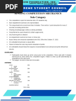 Sample Pageant Guidelines | PDF | Clothing | Fashion