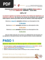 Inscripciones 1° Semestre CBTIS 212 | PDF
