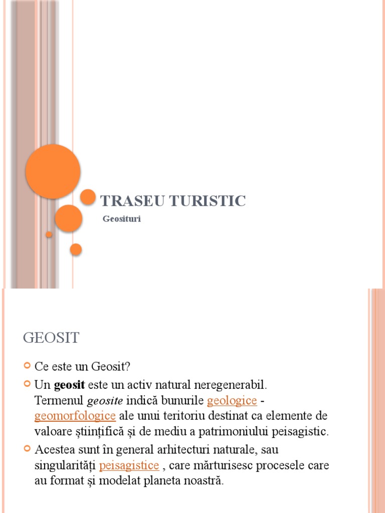 Traseu Turistic | PDF