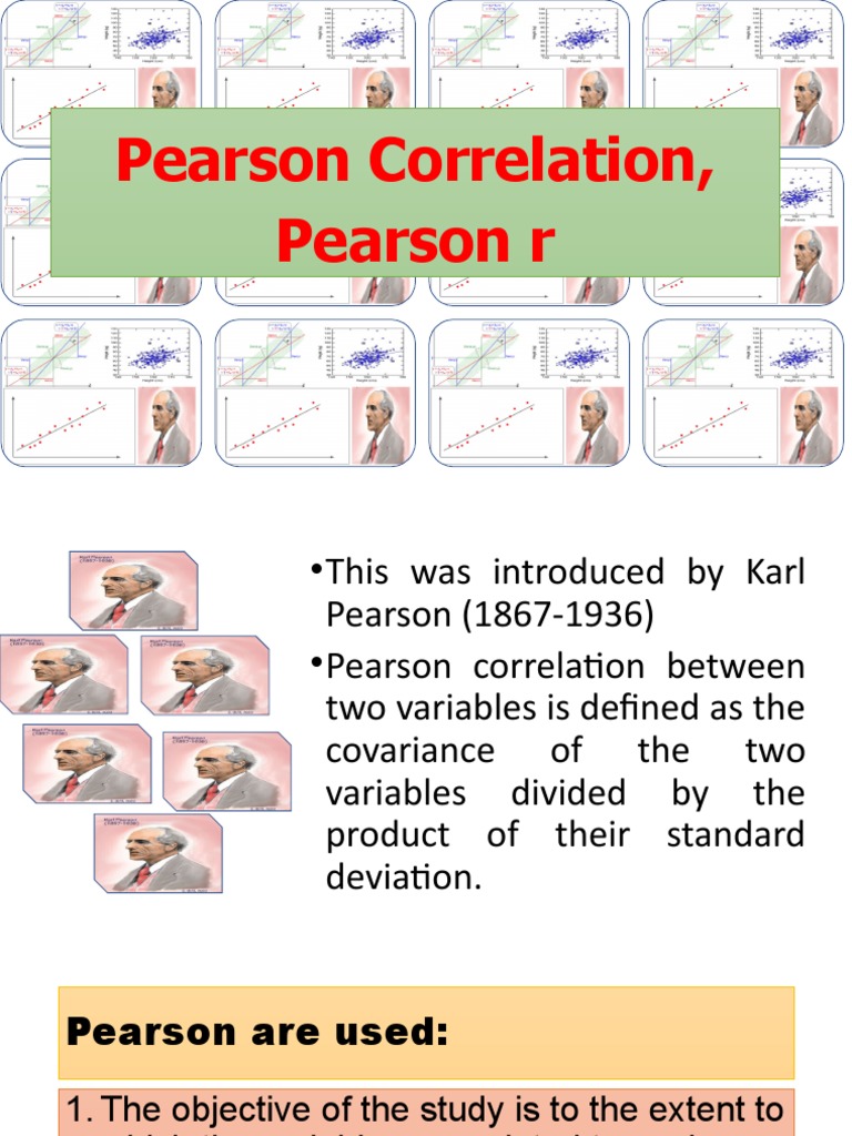 Understanding Pearson Correlation Coefficient | PDF | Teaching Methods ...