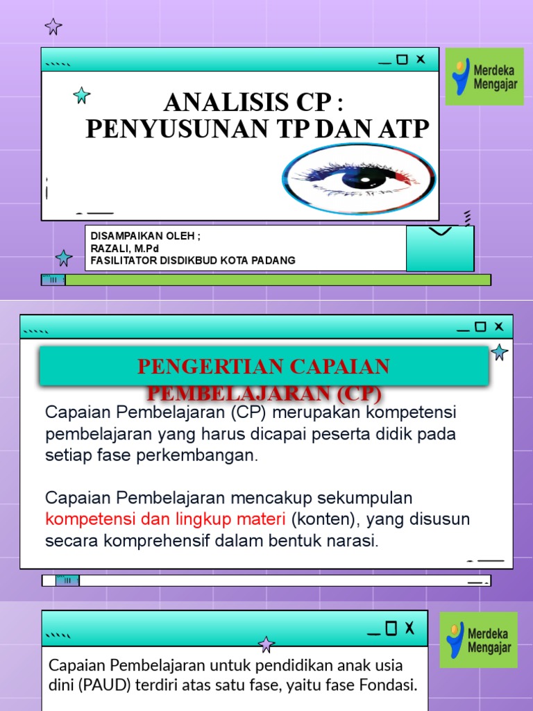 Analisis CP - Atp Dan TP | PDF
