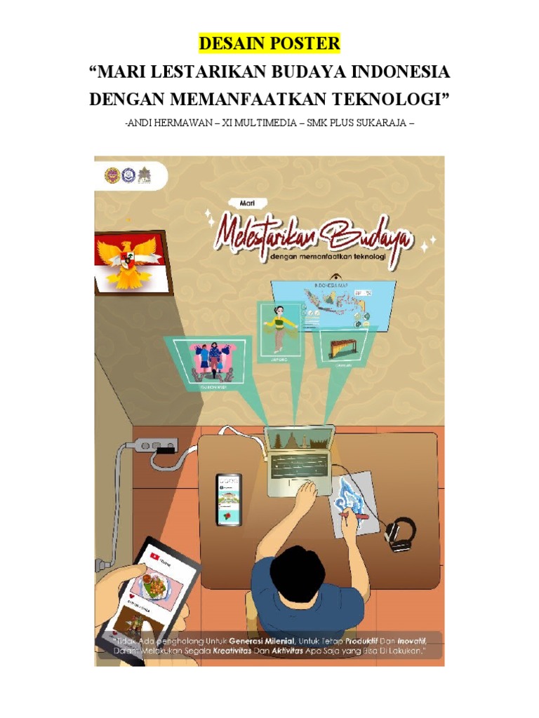 Contoh Proses Perancangan Desain Poster | PDF | Ilmu Sosial | Kajian ...