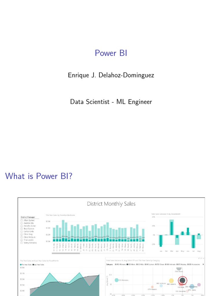 PowerBI INTRO | PDF | Formatos de archivo de computadora | Datos