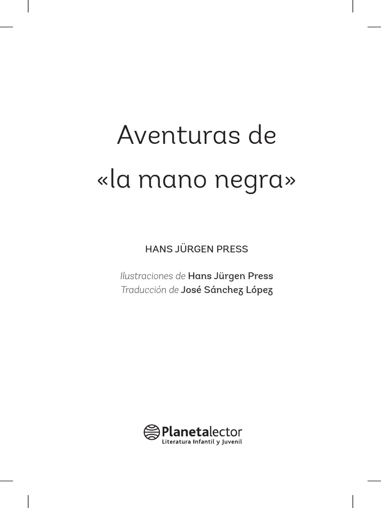 1 Aventuras de La Mano Negra | PDF