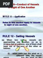 COLREG 72: Rules and Guidelines | PDF