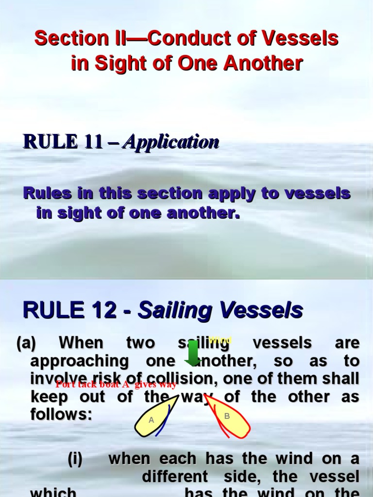 Deck Watchkeeping - 2 (Midterm) | PDF | Windward And Leeward | Port And Starboard