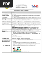 Lesson Plan About Types of Mixtures | PDF | Homogeneity And ...