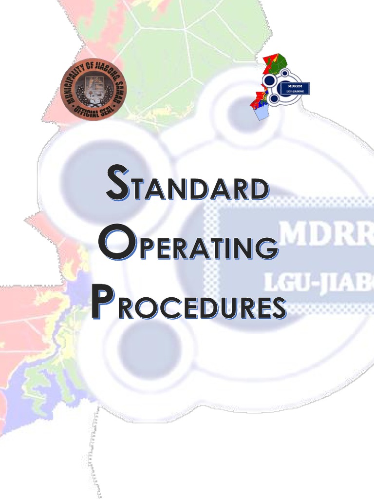 1.8 Standard Operating Procedures | PDF | Emergency | Natural Disasters
