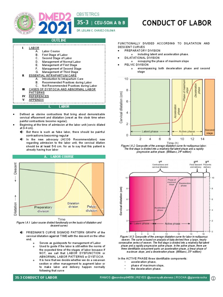 Conduct of Labor | PDF | Childbirth | Mammalian Pregnancy