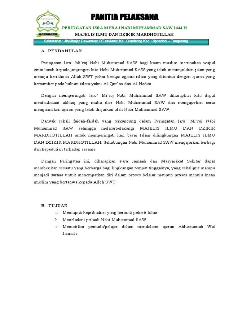 Proposal-Isro Miroj | PDF