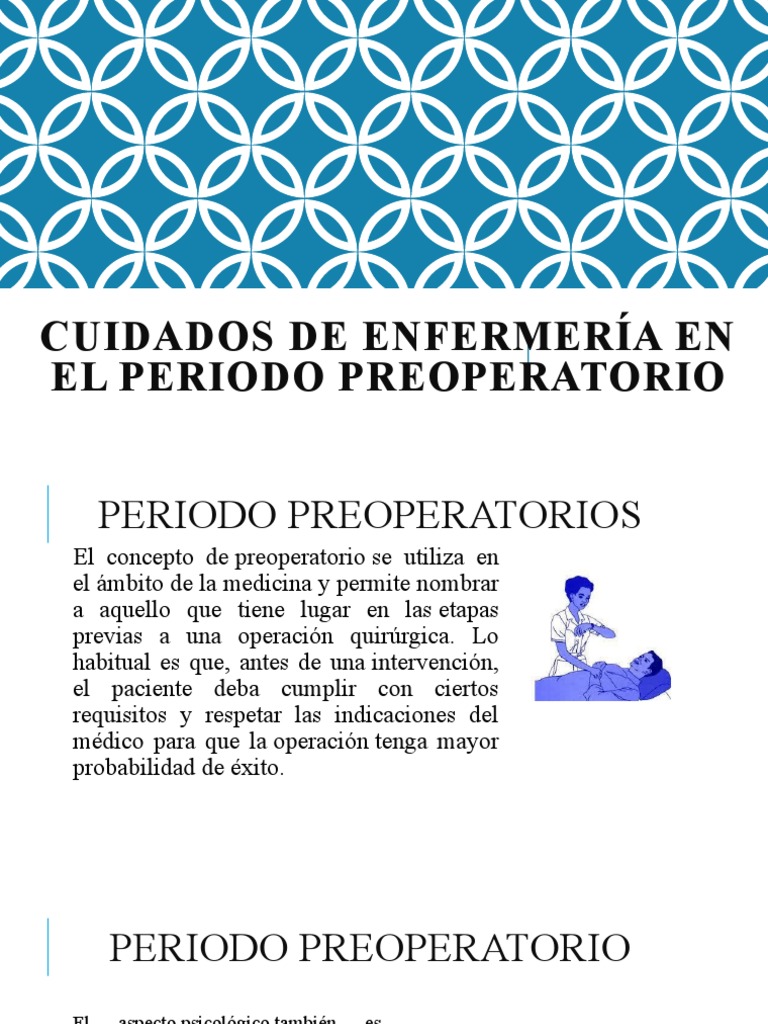 CUIDADOS PRE-OPERATORIOS GRUPO 1. | PDF | Cirugía | Higiene