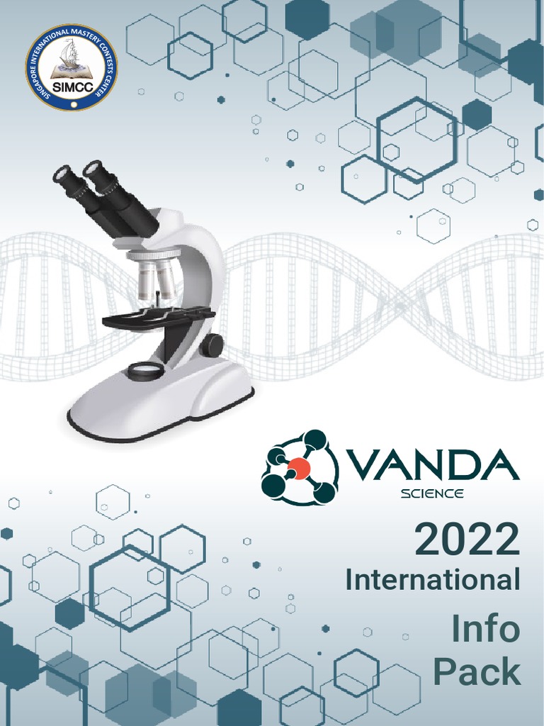 Vanda 2022 Infopack | Download Free PDF | Matter | Chemistry