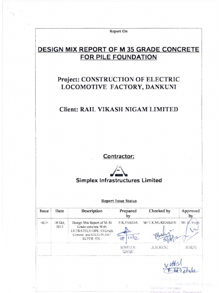 M35 Ultratech Opc 43 and Cico | PDF