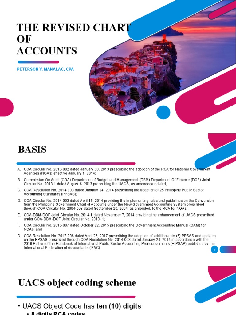 04 The Revised Chart of Accounts | PDF | Debits And Credits | Expense