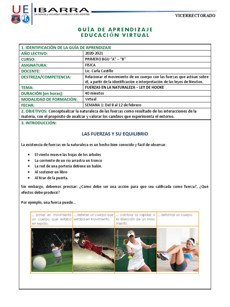 Actividades sobre Fuerzas y Movimiento | PDF | Fuerza | Peso