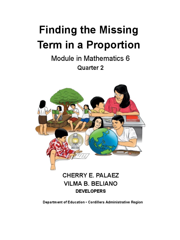 Find Missing Term Proportion | PDF | Ratio