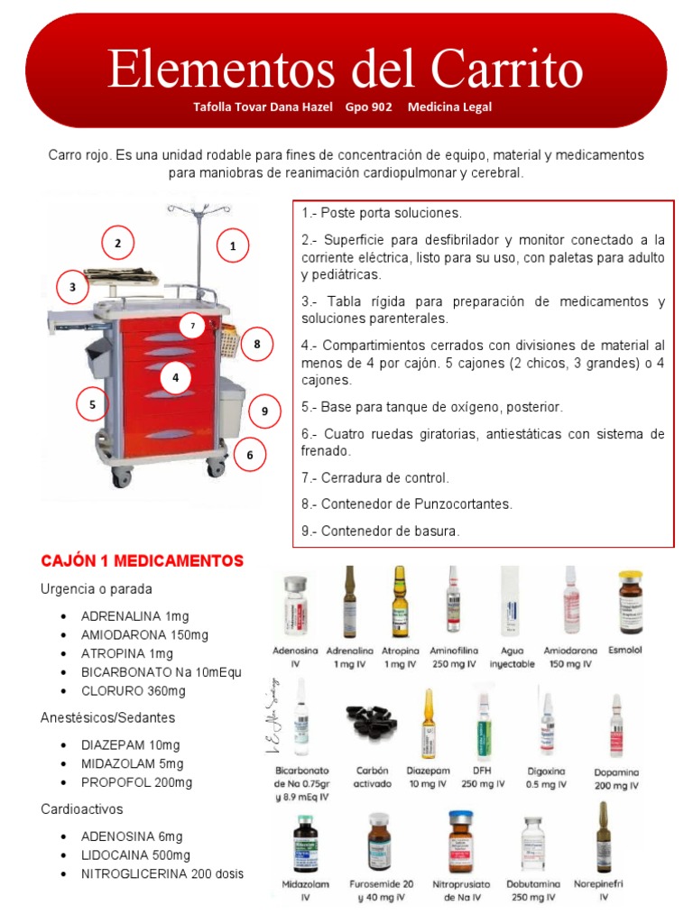 Carro Rojo | PDF | Especialidades Medicas | Medicina