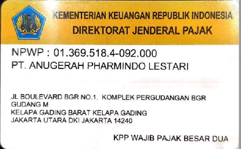 Pt. Apl - NPWP | PDF