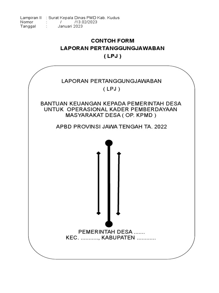 Form LPJ KPMD | PDF