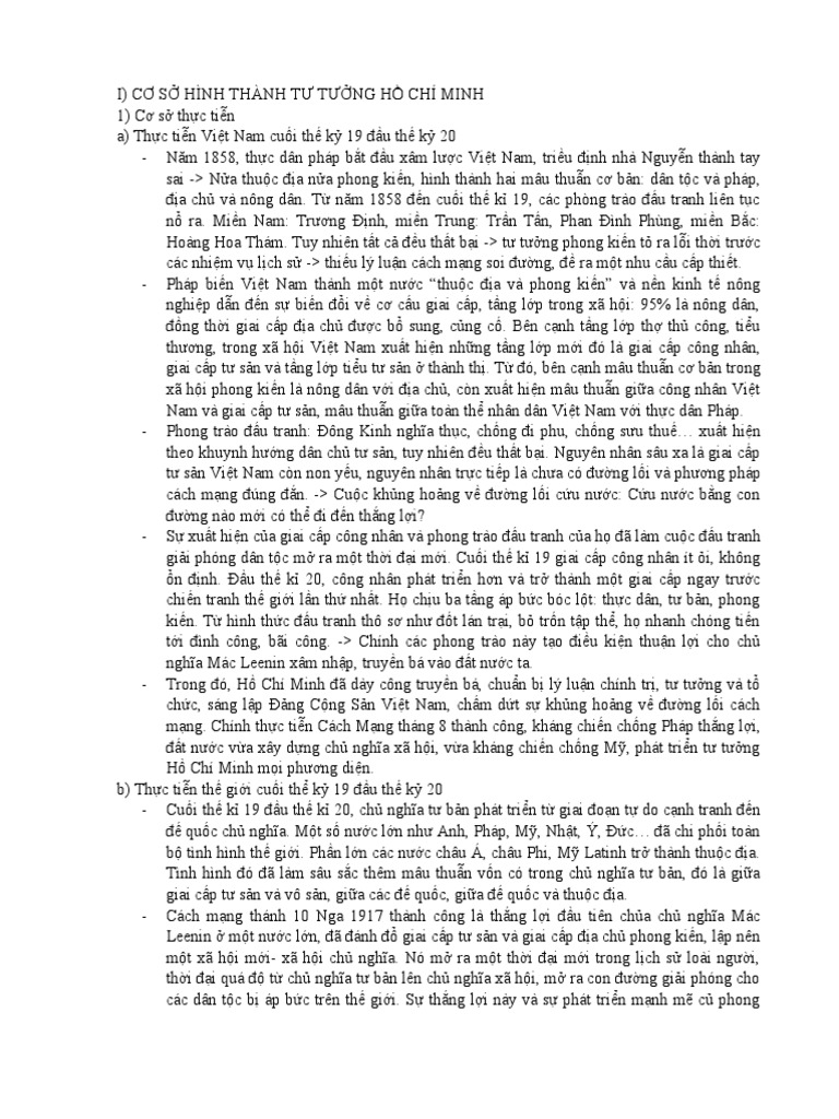 Tư Tư NG H Chí Minh | PDF