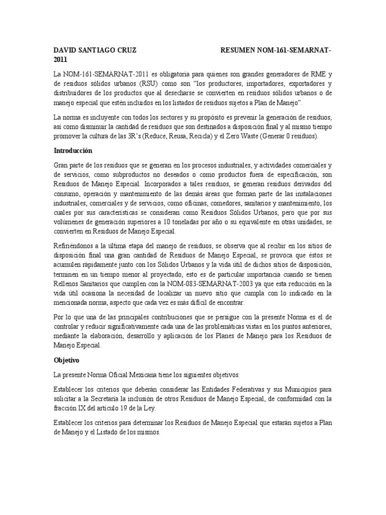 Normativa Rme | PDF | Residuos | Residuos sólidos urbanos