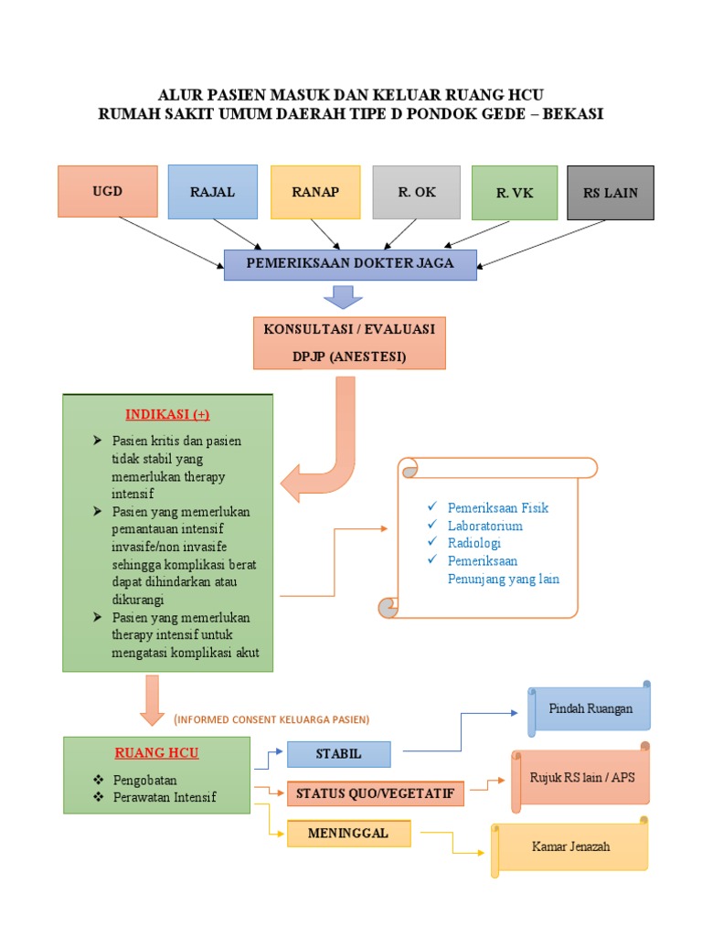Alur Pasien Masuk Dan Keluar Ruang Hcu | PDF