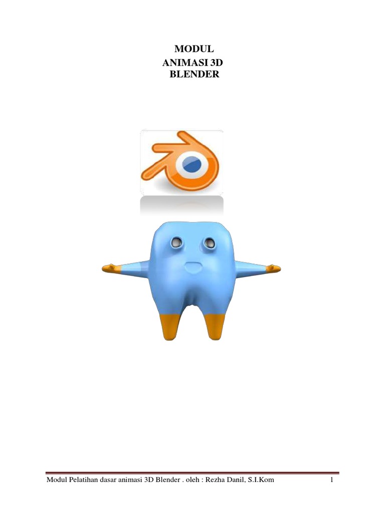Modul Animasi 3d Blender | PDF