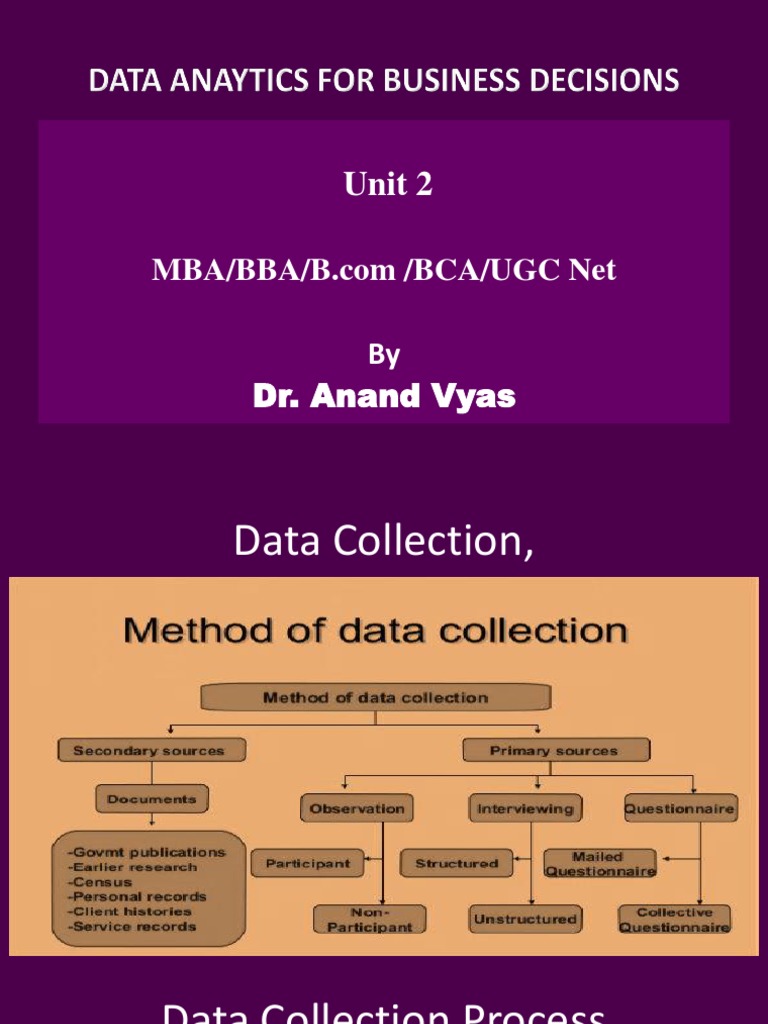 Unit 2 Data Analytics | PDF | Outlier | Data