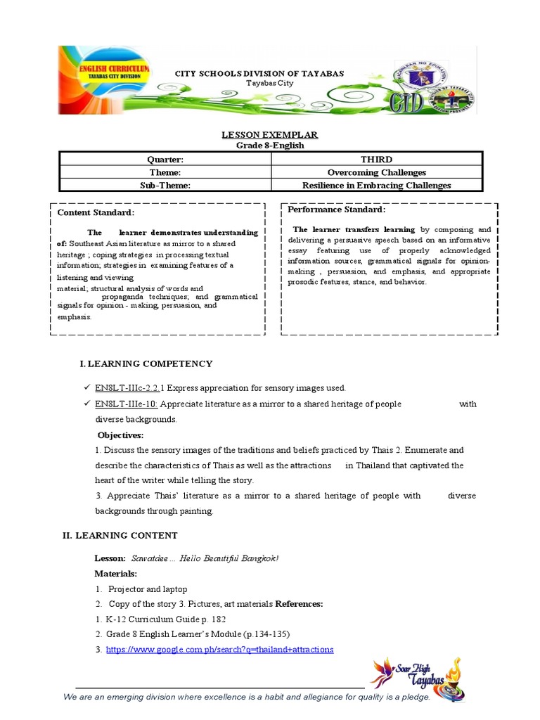g8 English Word File | PDF | Learning | Persuasion