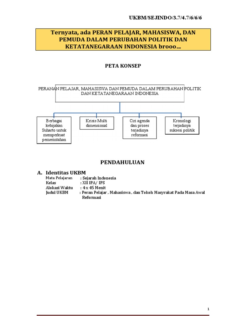 Ukbm 7 Sejindo Kelas 12 Genap | PDF