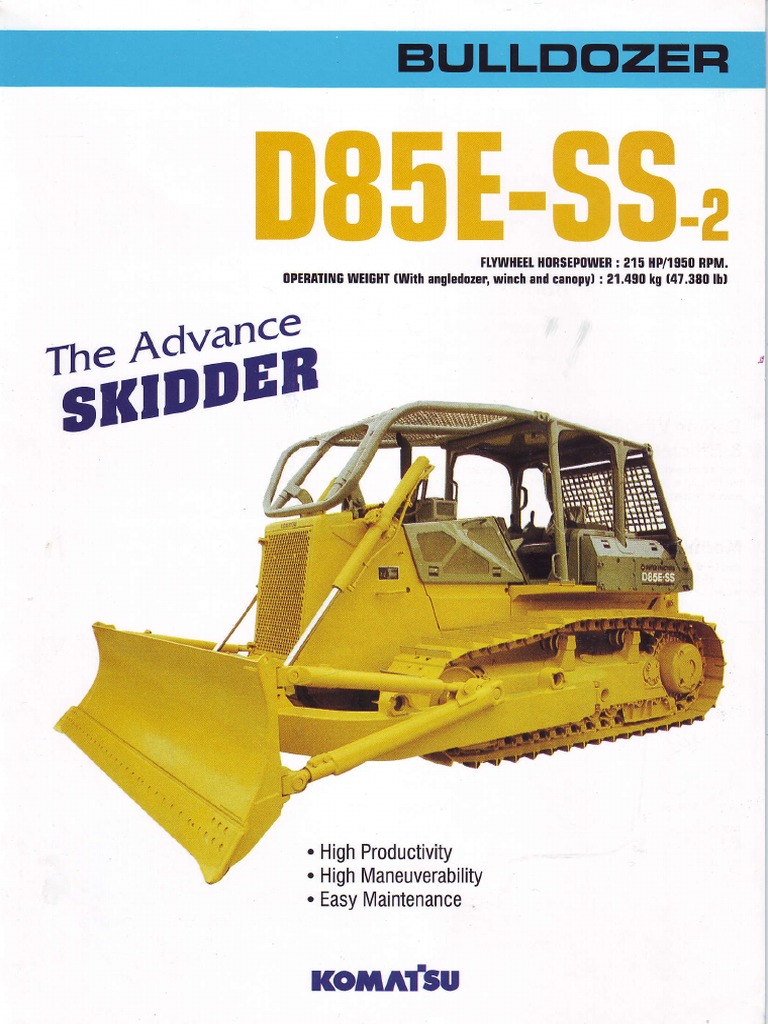 D85e Ss 2 Pdf Pdf Manufactured Goods Equipment
