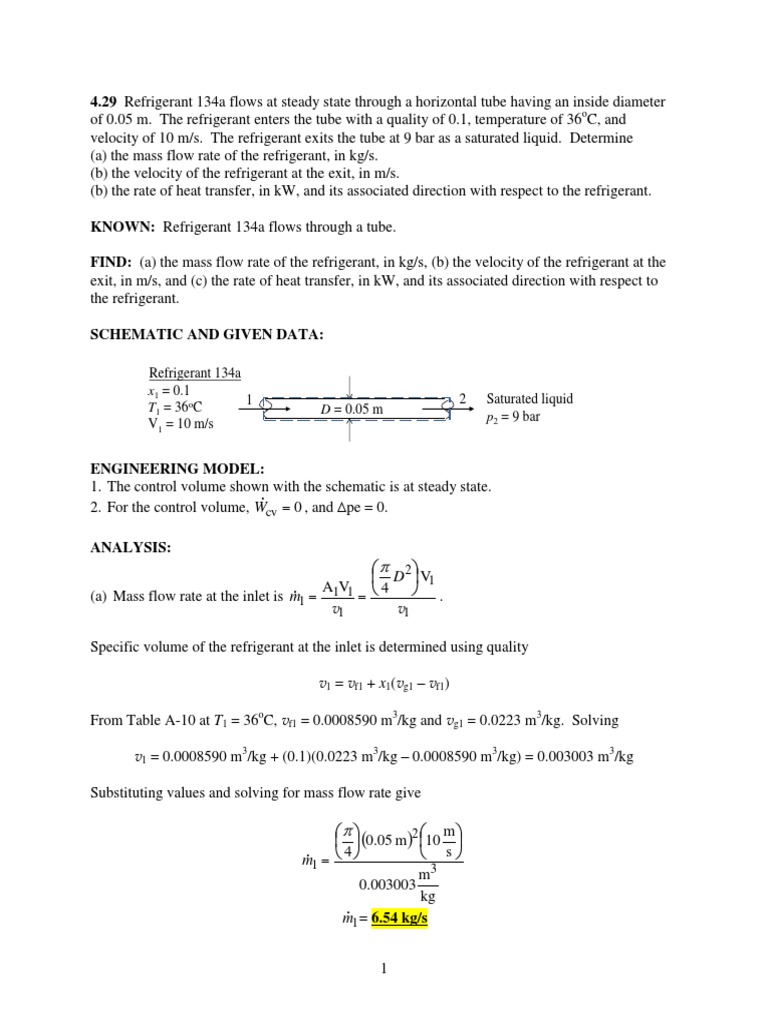 ME 231 Gomes Whharris 2-28-18 SOLUTION | PDF | Enthalpy | Flow Measurement