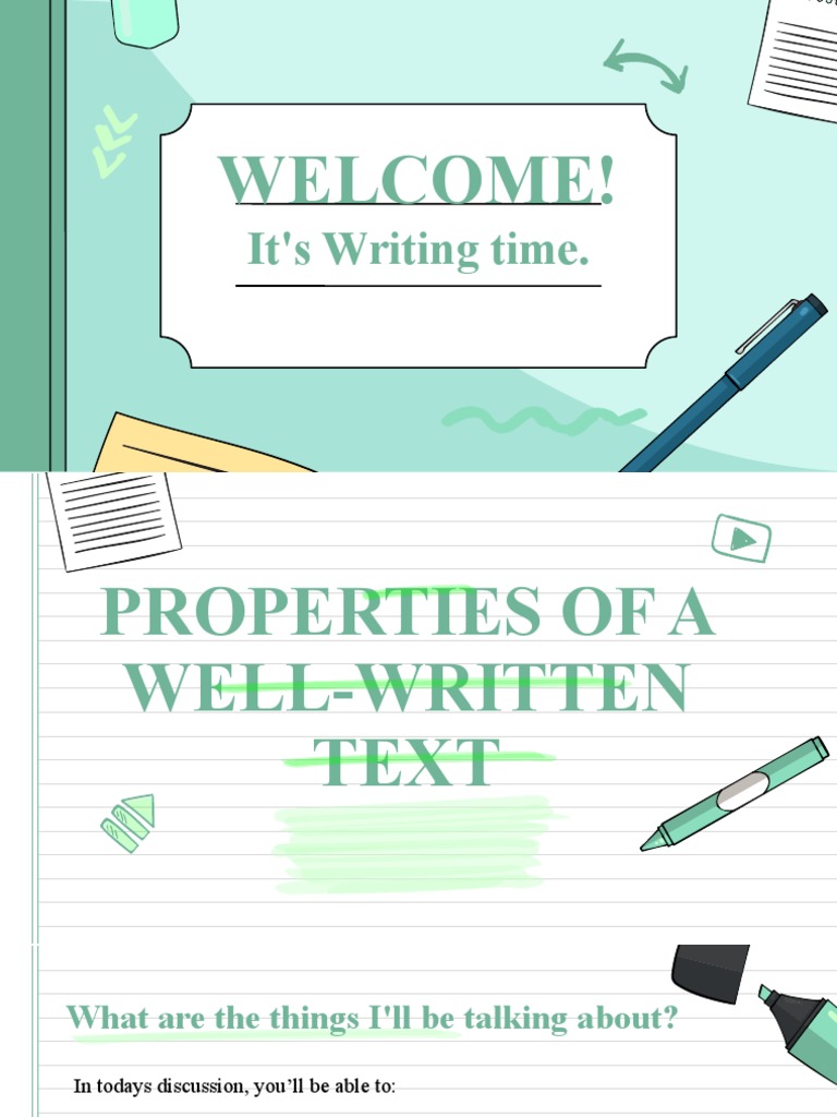 Properties of Well-Written Texts | PDF | Planets | Pluto