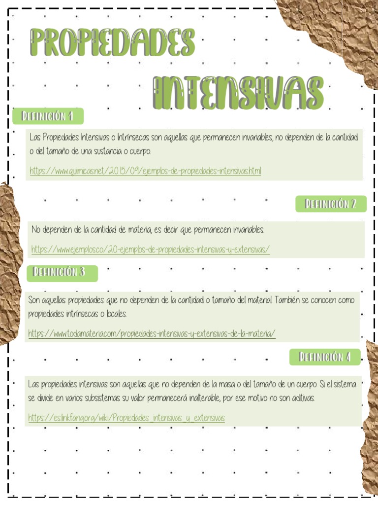 Propiedades Intensivas | PDF | Masa | Importar