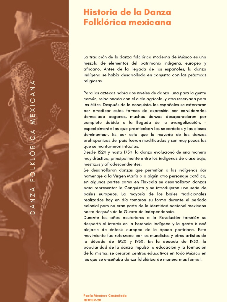 Danza Folklórica | PDF | México | Bailes