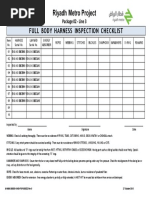 Chain Block Inspection Checklist Form | PDF