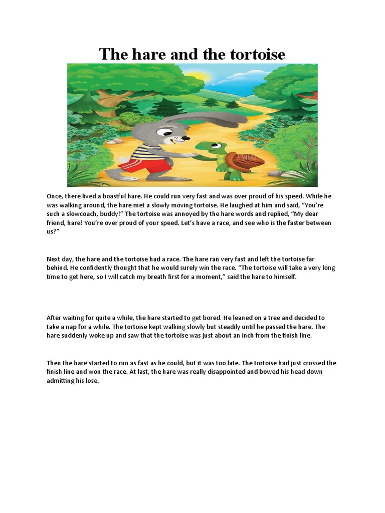The Hare and The Tortoise | PDF