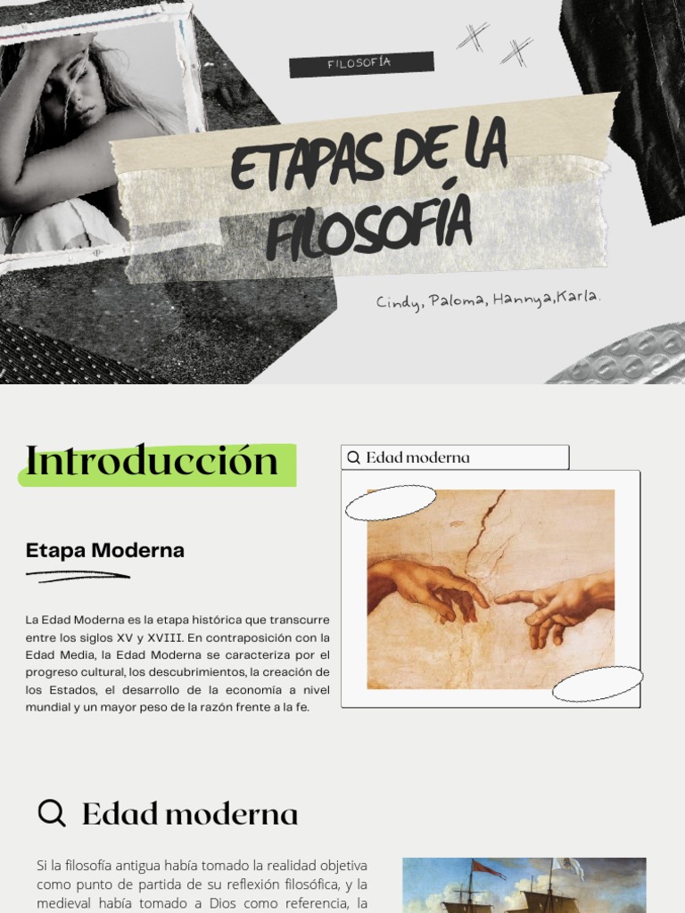 Etapa Moderna | PDF | Filosofía moderna | Teorías filosóficas