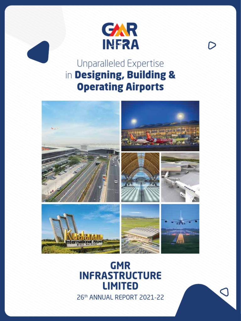 GMR Infrastructure Limited Annual Report 2022 Final | PDF | Online Shopping | Infrastructure