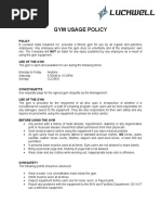 Employees Entrance & Employee Bag Inspection Policy | PDF