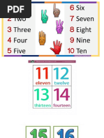 Standard 1 Mathematics 100 Questions | PDF | Shape | Rectangle