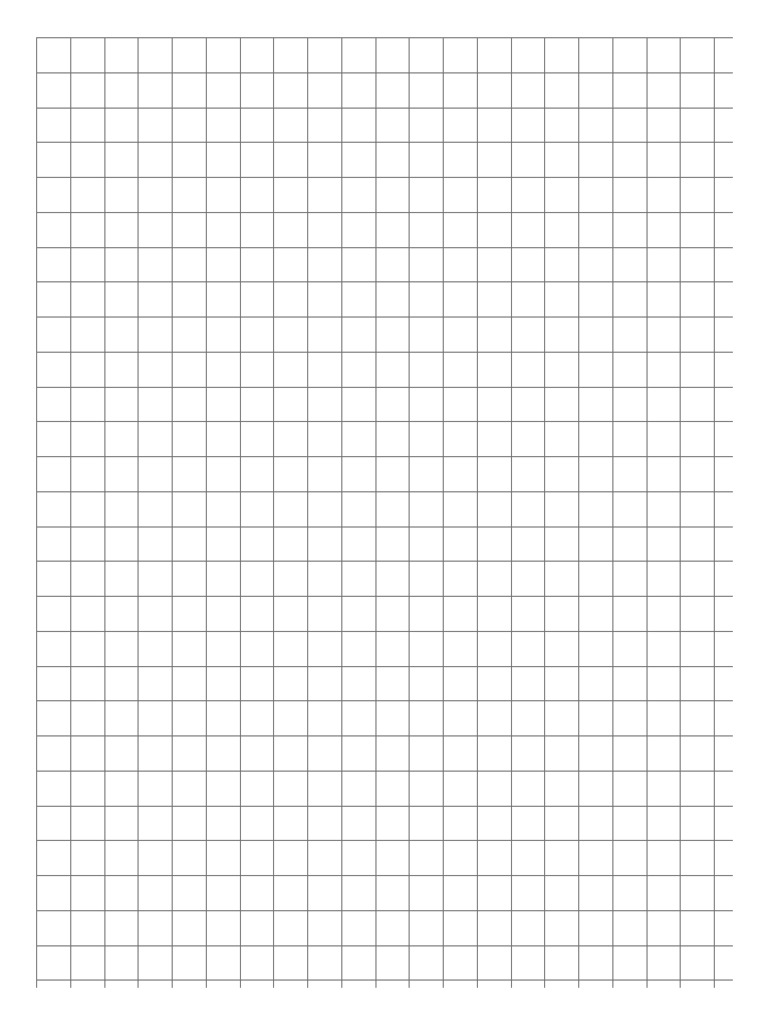 Make Your Own Grid Paper | PDF